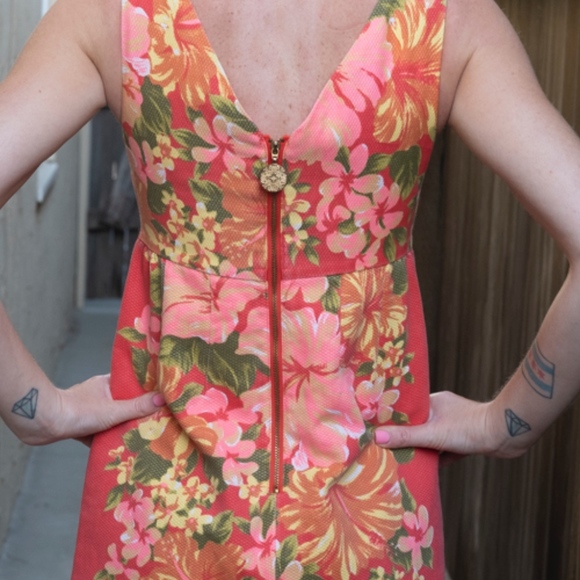 Tracy Feith | Dresses | Tracy Feith Tropical Floral Sheath Dress | Poshmark